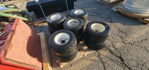Lot of 10 Used Golf Cart Tires