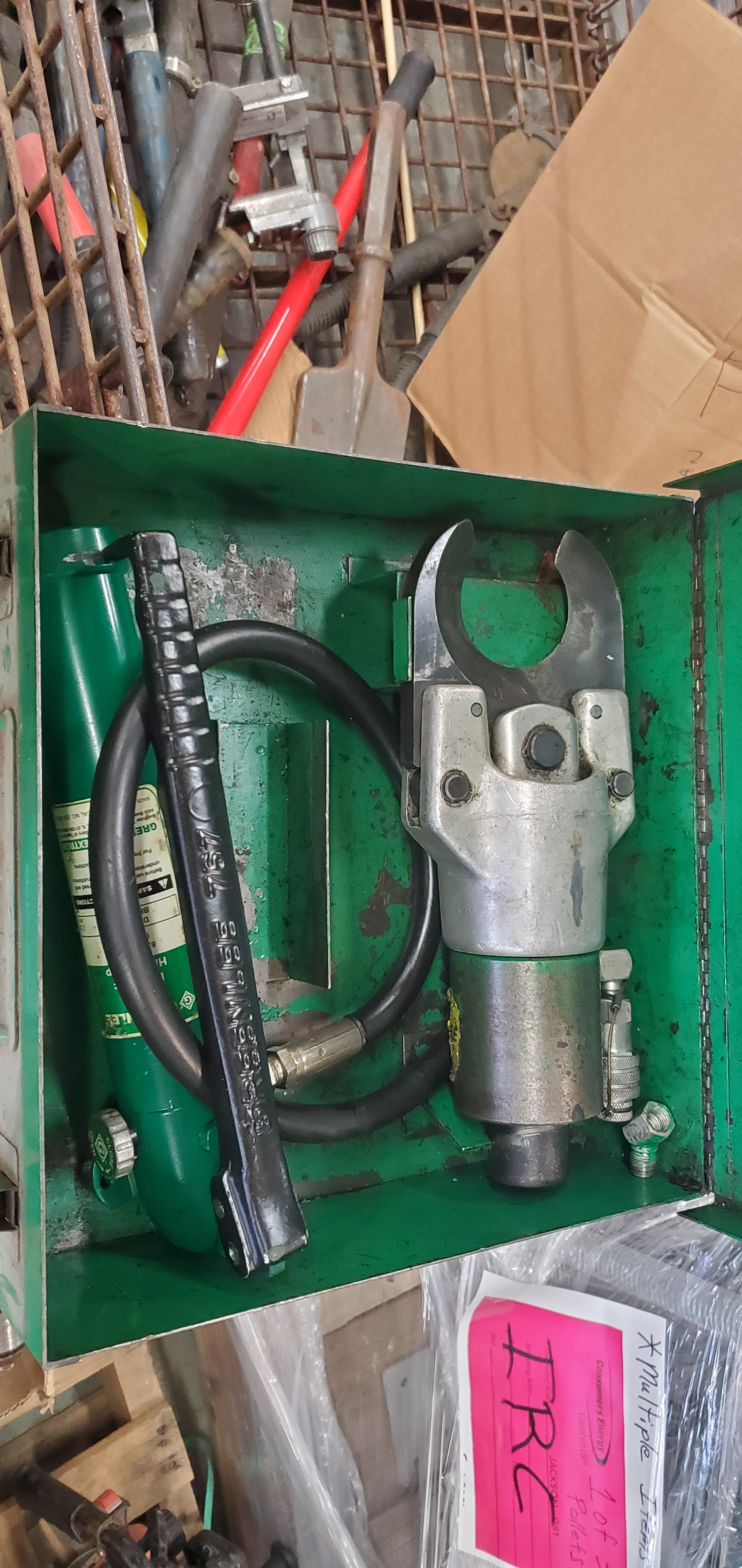 Used Greenlee No. 750 Cable Cutter