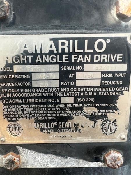 Amarillo Right Angle Fan Drive (8 in total)- St.Clair Compressor Station