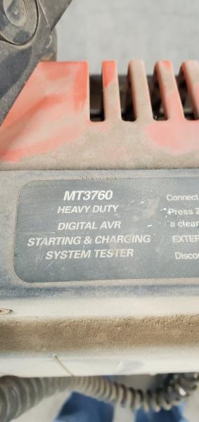 Used Snap-on MT3760 AVR battery starting/charging system.