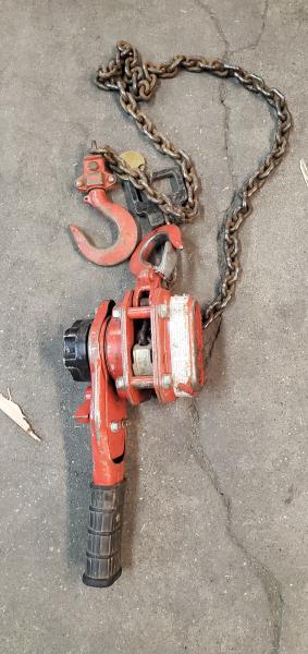 Lot of 3 Used Chain hoists