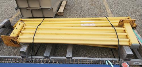 Lot of Parking Barrier Parts. 18"x6'.