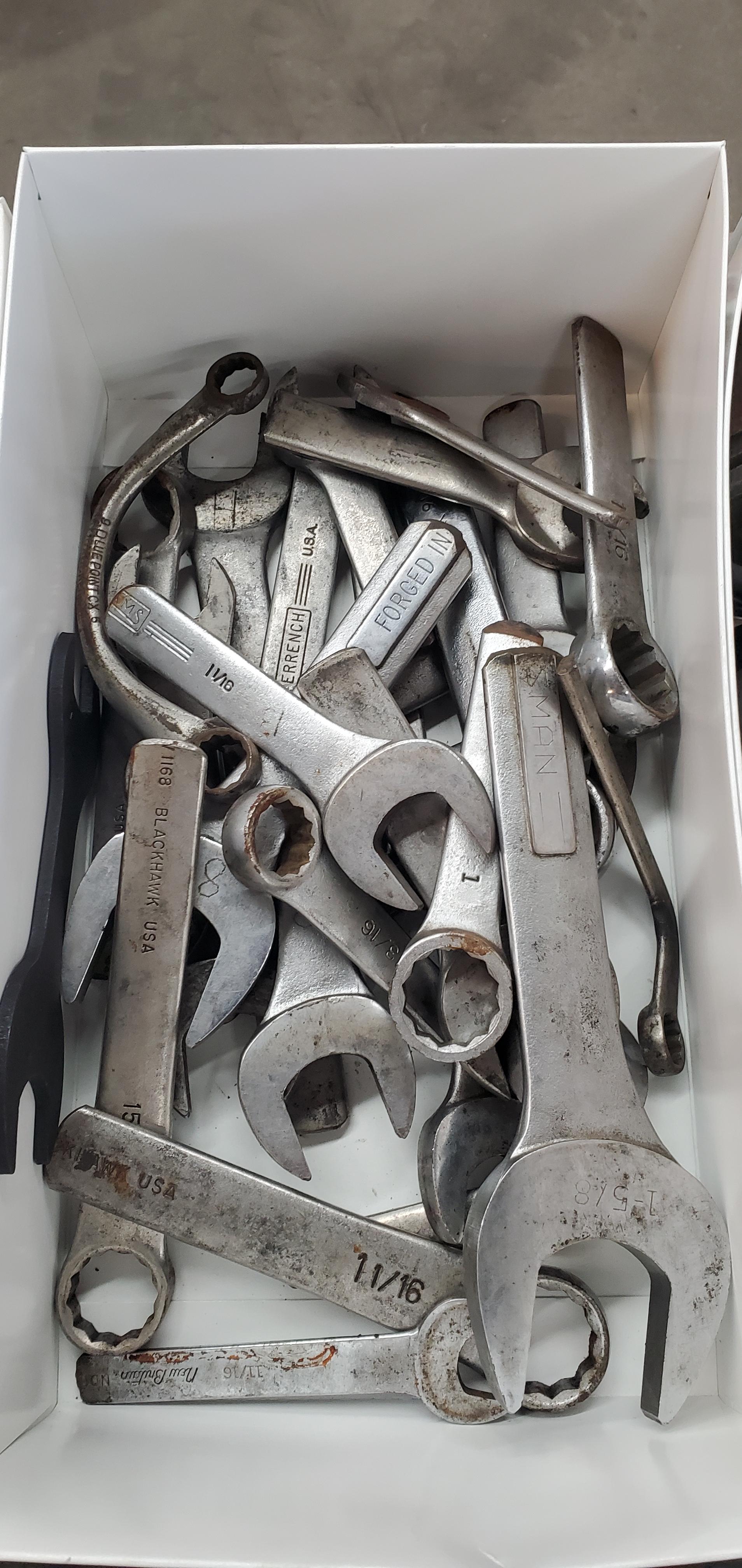 Lot of Used Wrenches, Modified/Cut In Half.