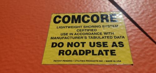 Comcore Lightweight Shoring System.