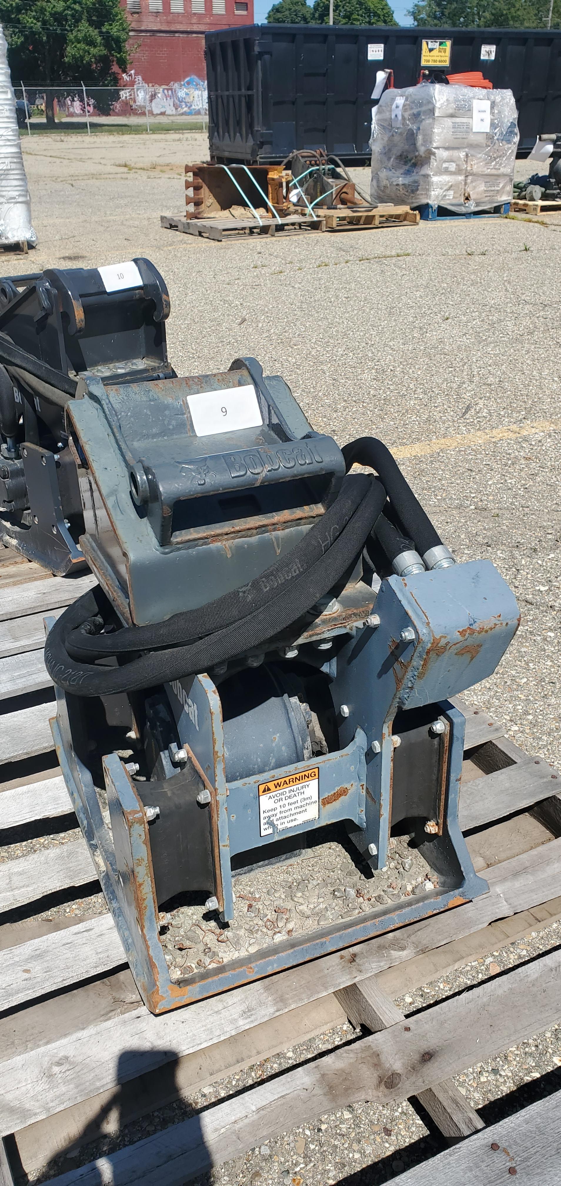 Bobcat PCF34 Compactor Attachment.