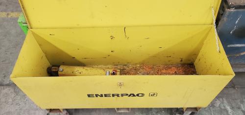Lot of Enerpac Pipe Bending Tools. With cart.