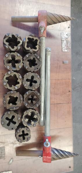 Lot of Reed Pipe Threading Equipment.
