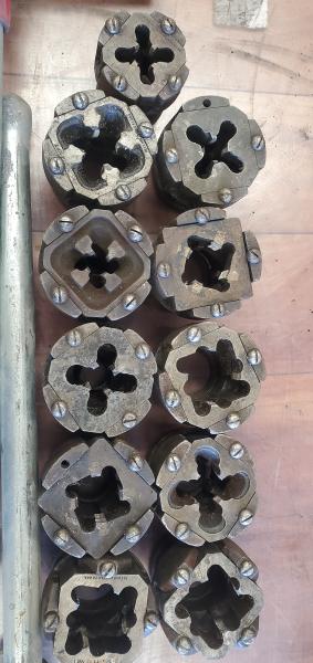 Lot of Reed Pipe Threading Equipment.