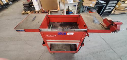 Blue Point Rolling Tool Box- 21":x30"x45"Tall-No Key.