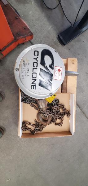 Cyclone CM Model S Chainfall. 2 Ton