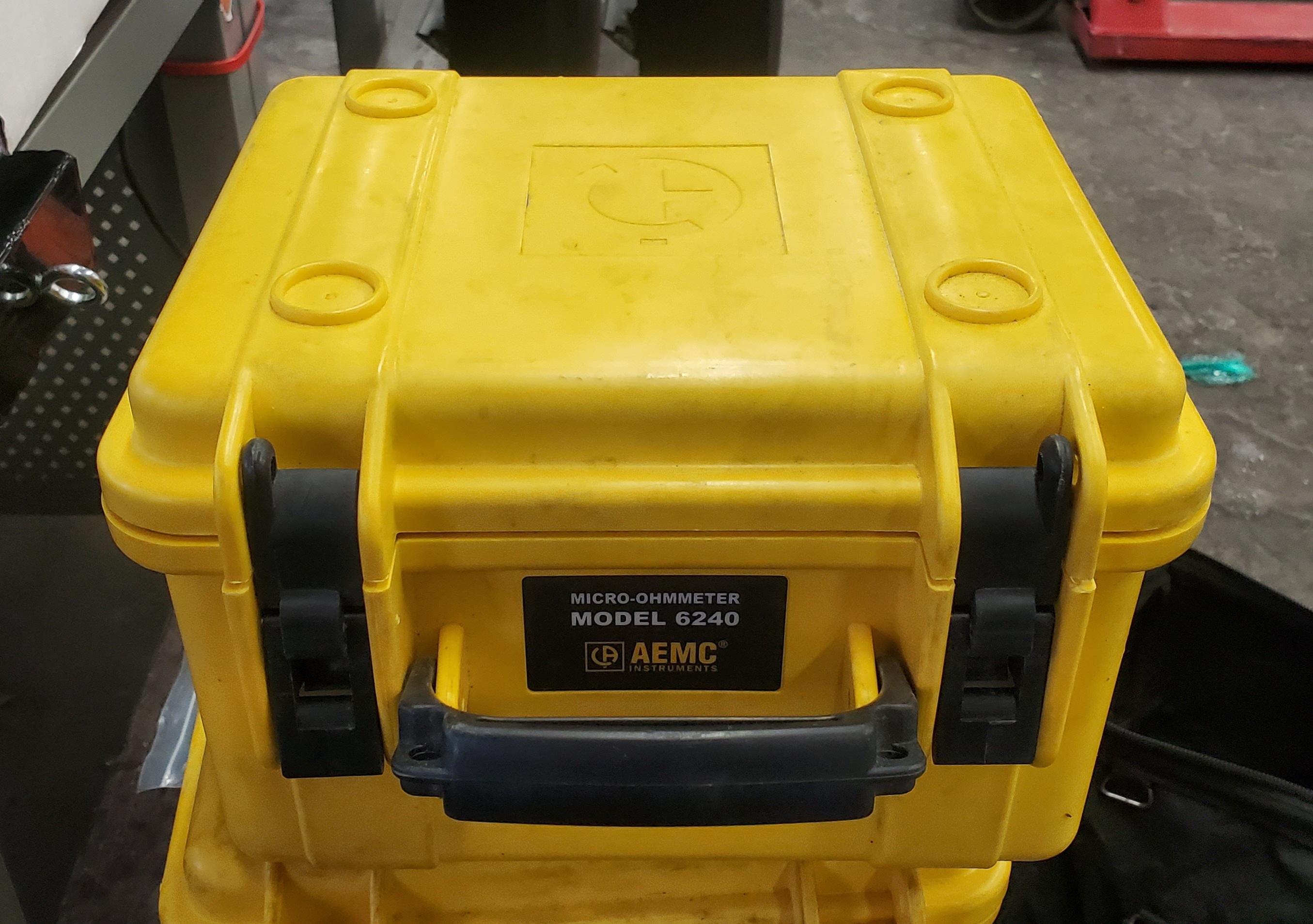 AEMC Micro-Ohmmeter, Model 6240