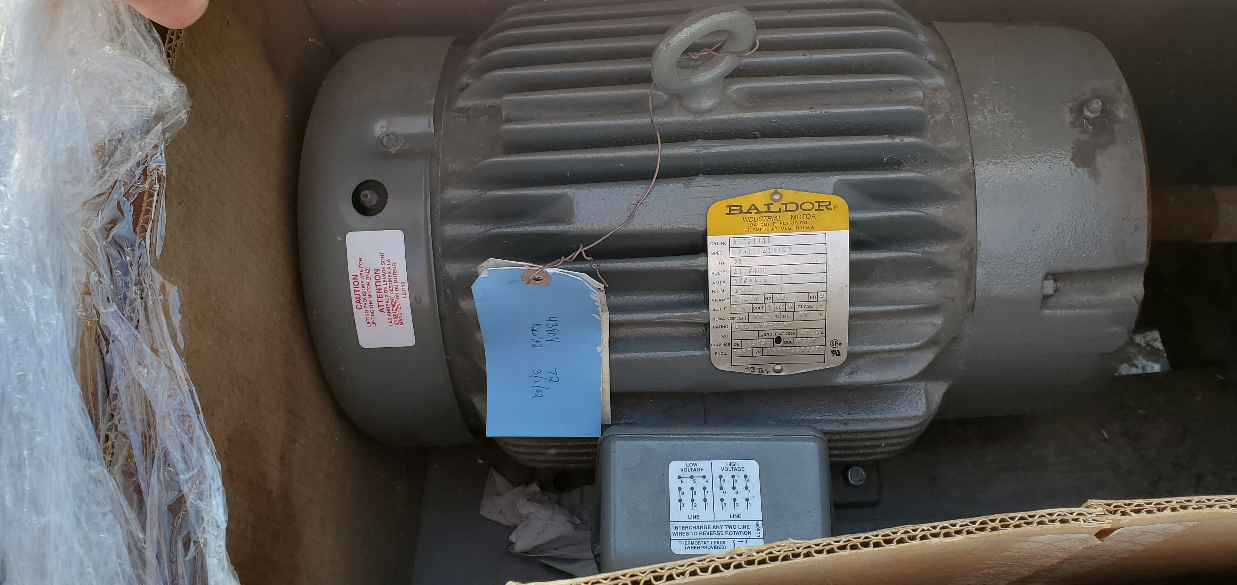 Lot of 3 Large Motors