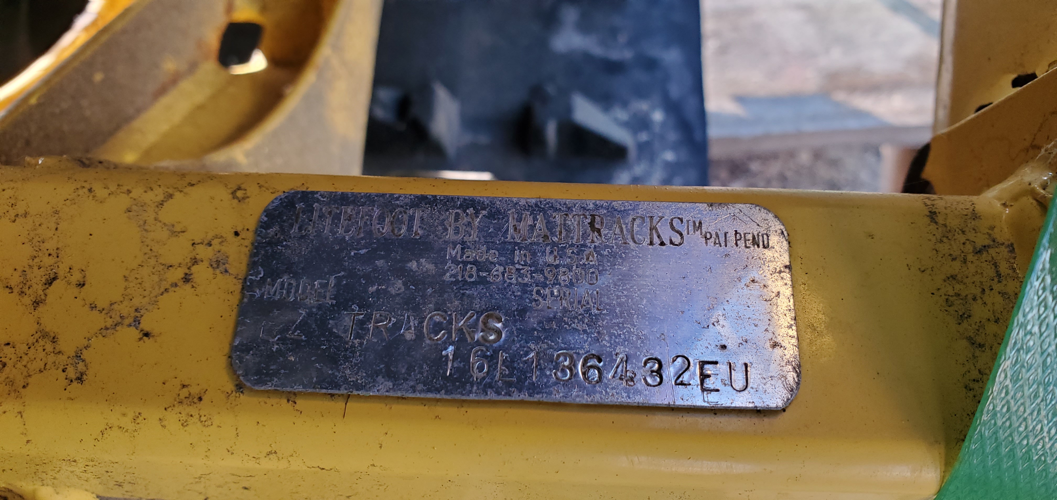 Lot of 4 Used UTV EZ Tracks- Mattracks