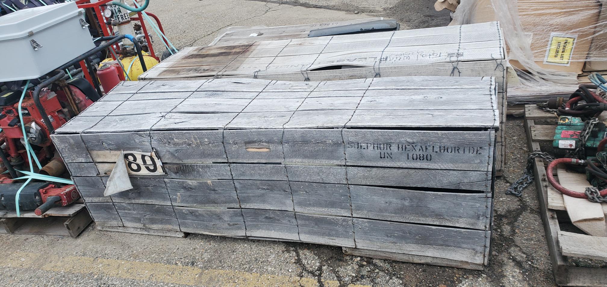 Lot of 2 Used S&C SA-43826-A Mark V Mini-Gap 122A 46KV Interrupting Units